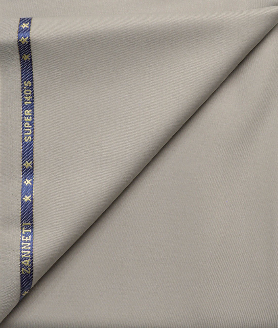 J.Hampstead Men's 50% Wool Super 140's Solids Unstitched Trouser Fabric ...