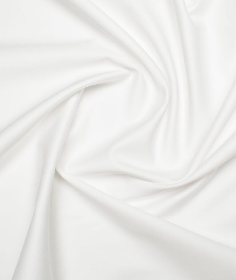 Ruby Mills Men's Cotton Solids Unstitched Shirting Fabric (White)